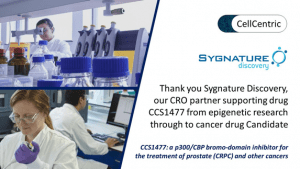 CellCentric Lead Optimisation Campaign - CCS1477 - Sygnature Discovery